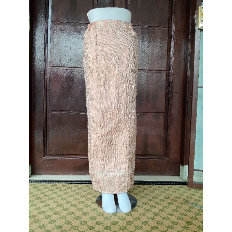 Jual Rok span belah depan/rok span songket/rok span palembang | Shopee ...