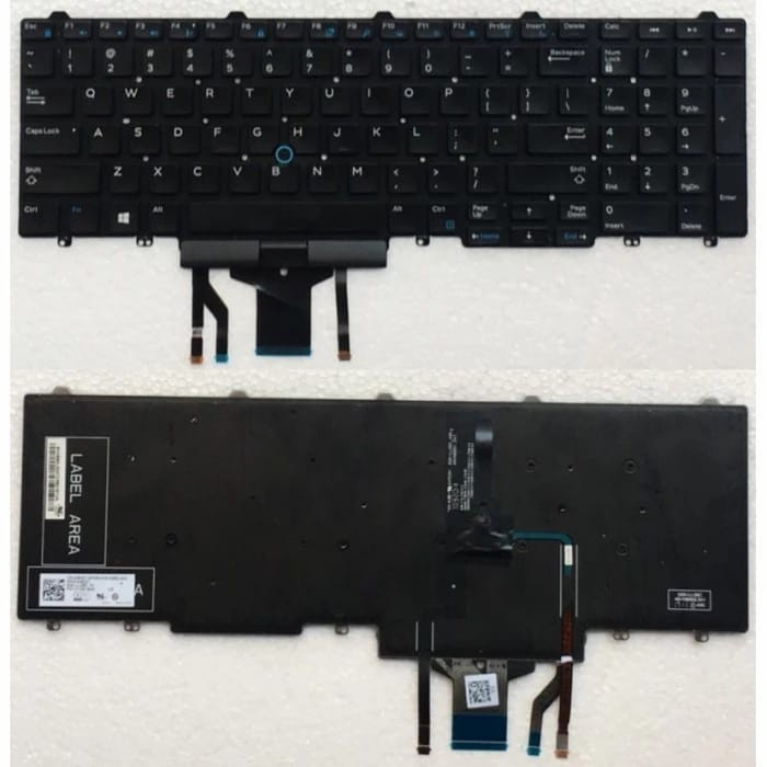 Jual Keyboard Dell Latitude E5550 E5570 Precision 7710 7510 3510 ...