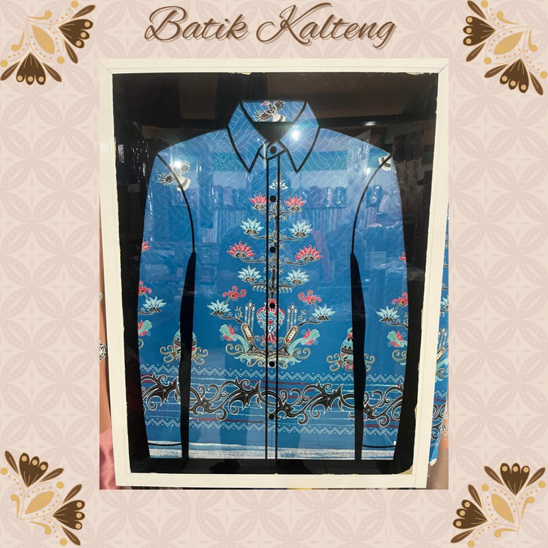 Jual Kain Batik Khas Kalteng bahan Emboss Premium (harga per setengah meter) | Shopee Indonesia