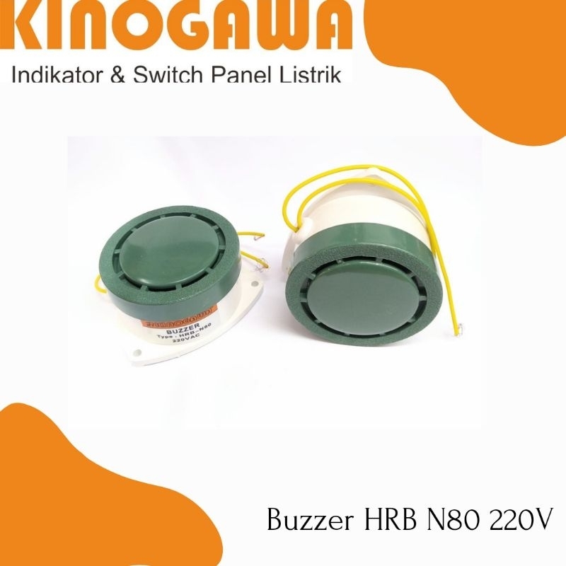 Jual Buzzer Siren HRB N80 220V KINOGAWA | Shopee Indonesia