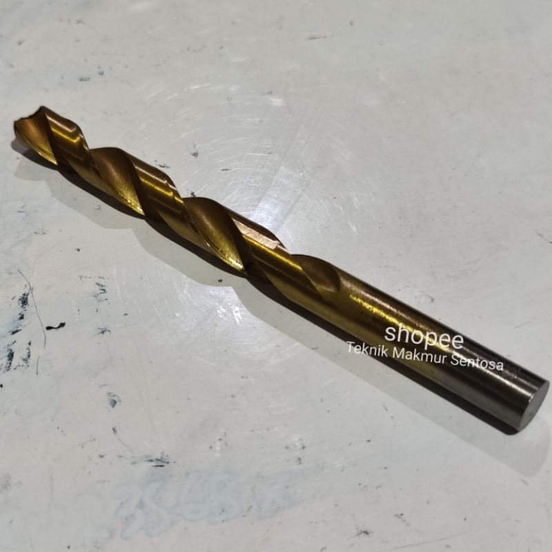 Jual Mata Bor Besi Titanium Kuning 12 mm - 12mm | Shopee Indonesia