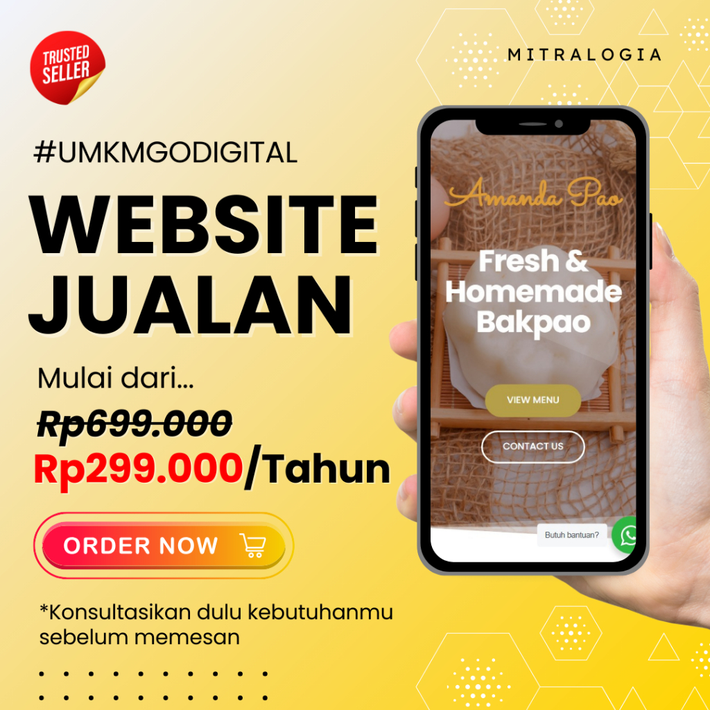Jual Website Jualan | Landing Page | Katalog Produk | Shopee Indonesia