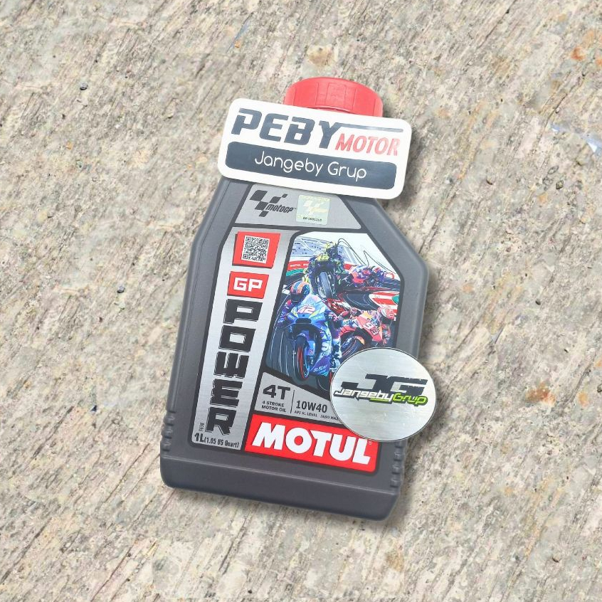 Jual Oli MOTUL GP POWER 4T Manual 10W-40 1 Liter ORIGINAL | Shopee Indonesia