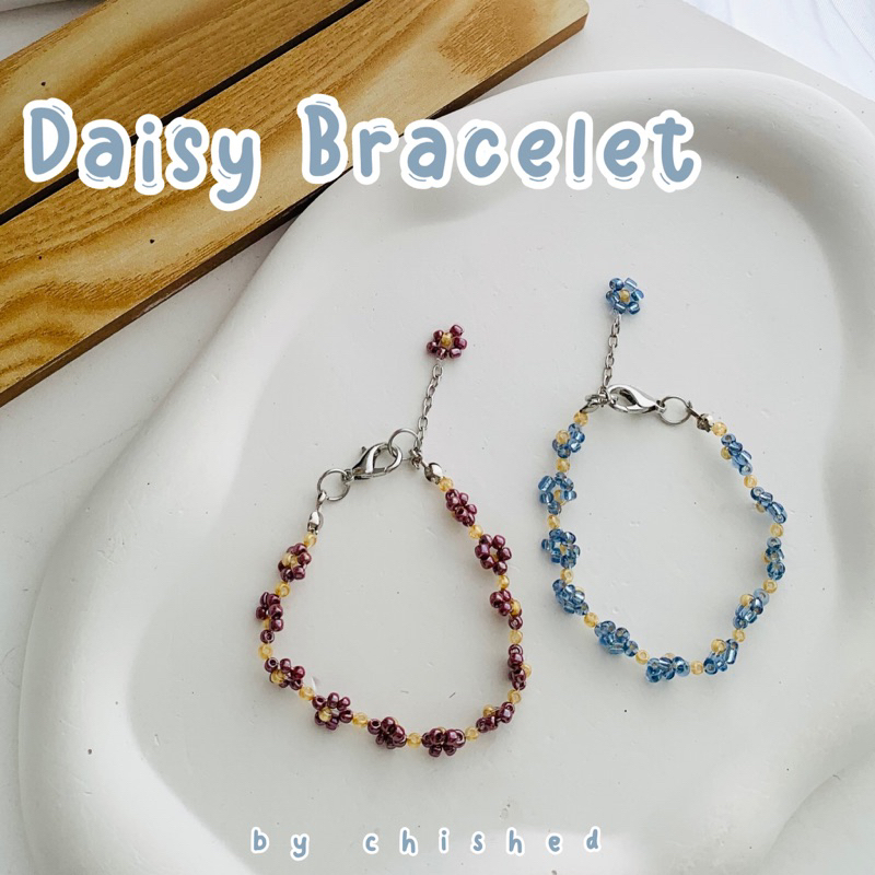 Jual Gelang Daisy/ Gelang Bunga/ Gelang Korea Rainbow | Shopee Indonesia