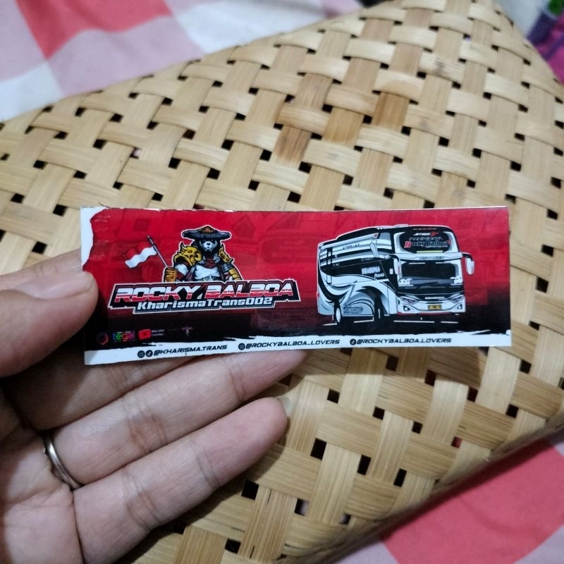 Jual STICKER BUS TELOLET BASURI/OM TELOLET STIKER SATURN Armageddon ...