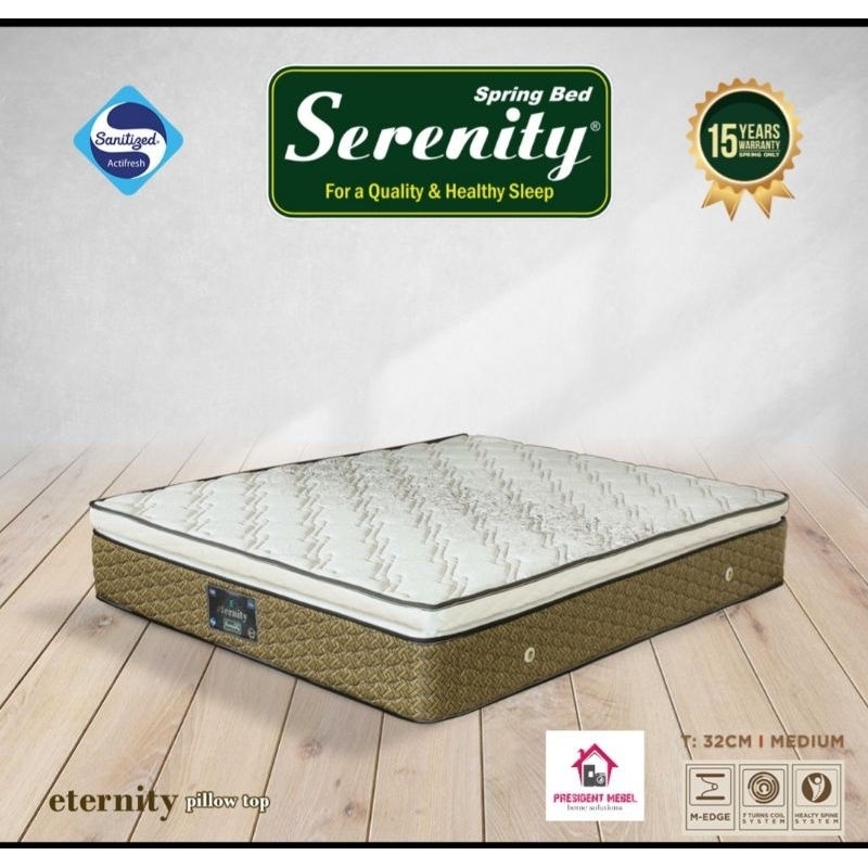 Jual kasur springbed ELITE SERENITY ETERNITY 32cm | Shopee Indonesia