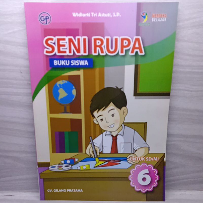 Jual Buku paket Seni rupa SD/MI Kelas 6 kurikulum MERDEKA Gilang Pratama. | Shopee Indonesia