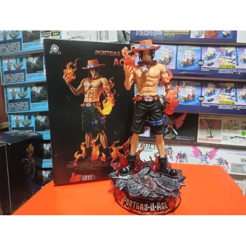 Jual One piece Ace figure portgas D Ace diorama luffy | Shopee Indonesia