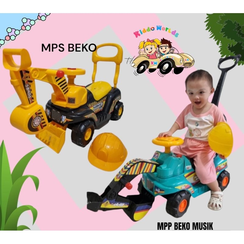 Jual mobil anak beko konstruksi sg toys mps mpp - mobil dorong anak ...