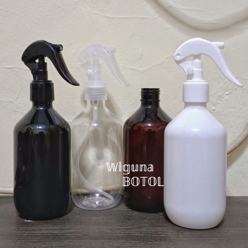 Jual Botol Spray 300ml Mada / Botol Pet 300ml Mada Tutup Spray Triger ...