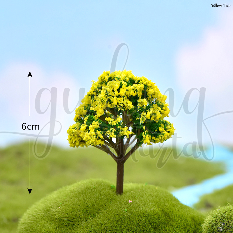 Jual Pajangan Realistic Miniatur Tree Pohon Sakura Model Topper Kue ...