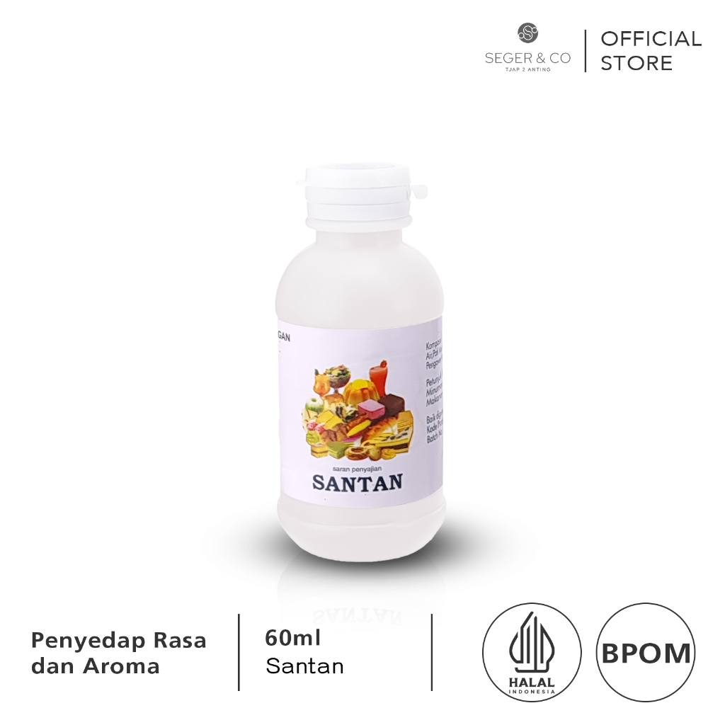 Jual Seger & Co Santan Essence Pasta Perisa Makanan 60ml | Bahan ...