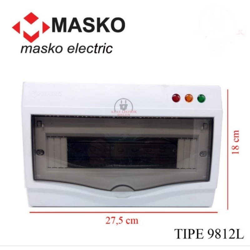 Jual Masko Box Mcb IB OB 12 Group 9 -12 group 9812 9812L | Shopee Indonesia