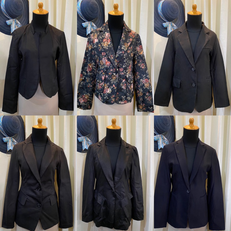 Jual BLAZER HITAM 1 - Blazer Basic keren/Blazer Hitam | Shopee Indonesia