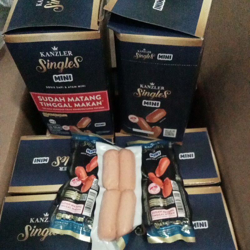 Jual sosis kanzler mini 1 box (12pcs) | Shopee Indonesia