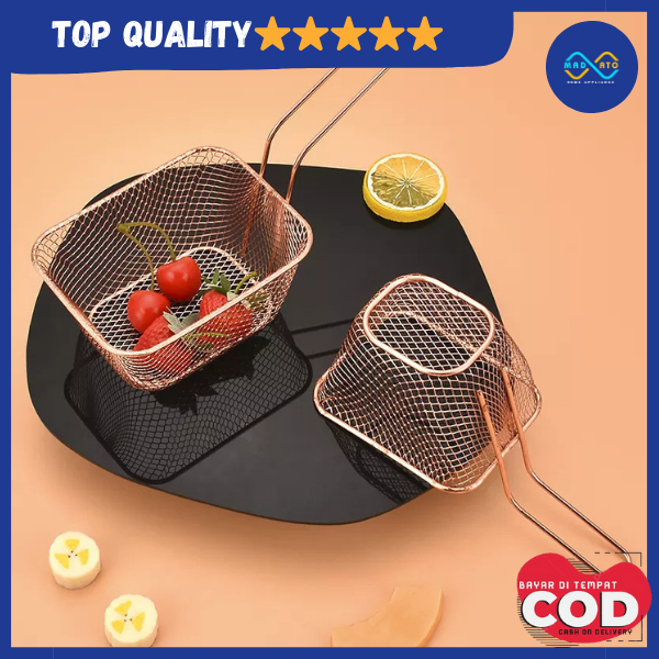 Jual Keranjang Holder Saringan Penggoreng Kentang Goreng French Fries ...