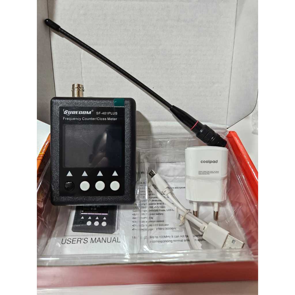 Jual Surecom SF-401Plus Frequency Counter Frekuensi konter Surcom SF401 ...
