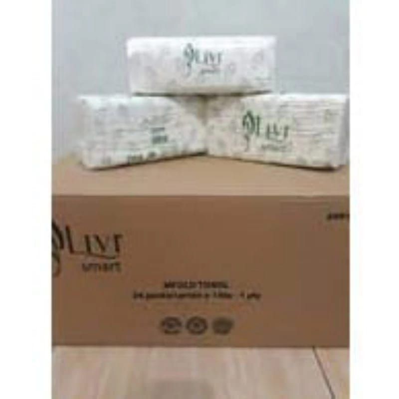 Jual Tissue Livi Smart Multifold Everyday/Tisu Livi Hand Towel 150`S ...