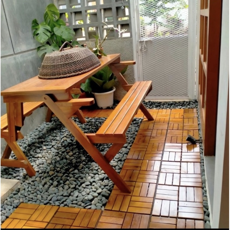 Jual [READY] Decking Tile / Lantai Kayu Estetik / Flooring Deck 30 x 30 ...
