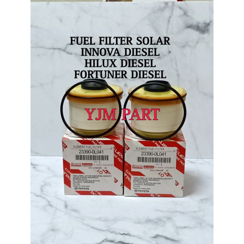 Jual FUEL FILTER SOLAR SARINGAN SOLAR INOVA INNOVA DIESEL HILUX DIESEL ...