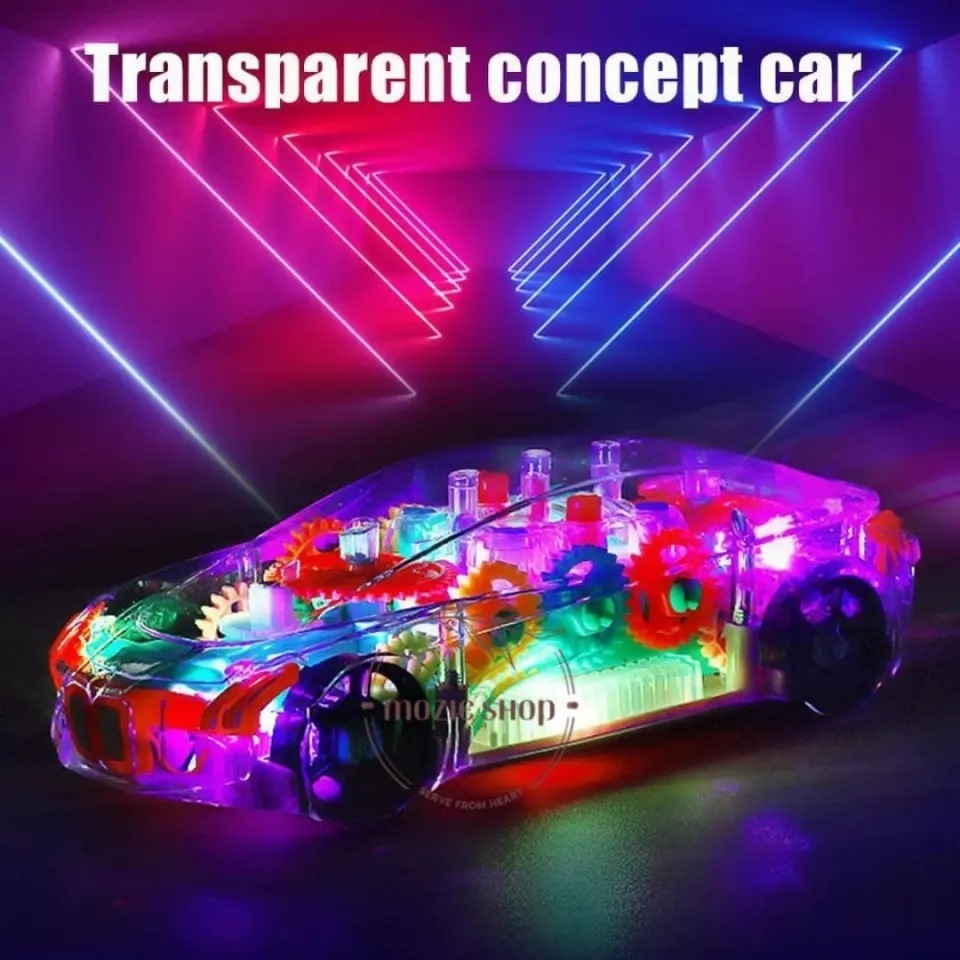 Jual ~ HM8 ~ MAINAN MOBIL TRANSPARAN CONCEPT RACING DENGAN LAMPU DAN ...