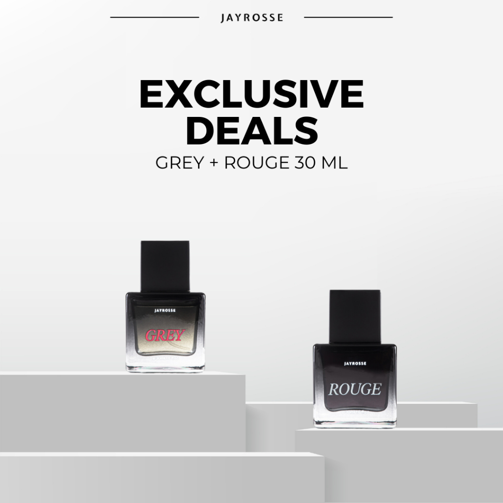 Jual Jayrosse Exclusive Deal Grey and Rouge Perfume 30ml | Parfum Pria ...