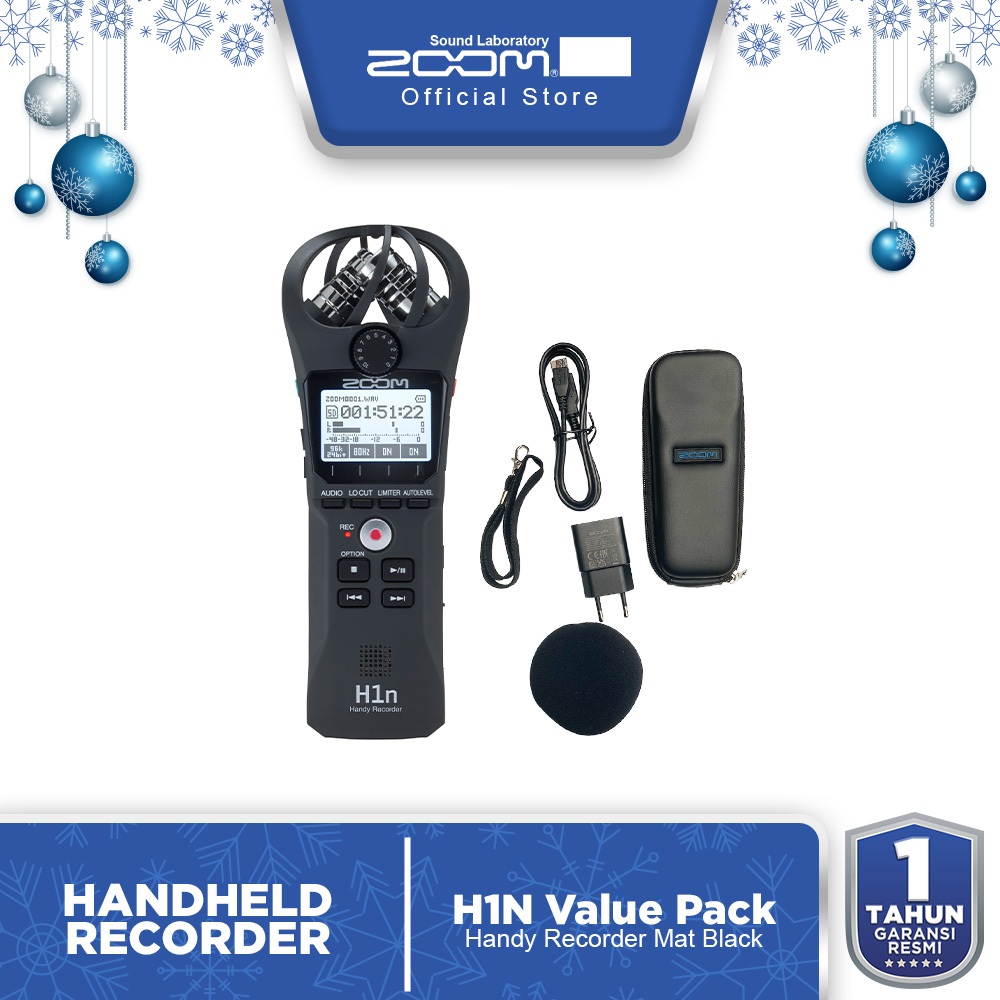 Jual Zoom H1N-VP Handy Recorder Value Pack | Shopee Indonesia Jual Zoom H1N-VP Handy Recorder Value Pack | Shopee Indonesia