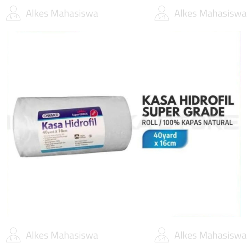 Jual Kasa Rol Kasa Hidrofil 40yardx16cm Super Grade OneMed | Shopee ...