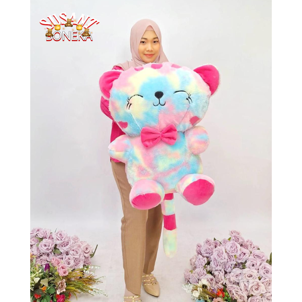 Jual Boneka kucing jumbo besar kawai korea halus murah lembut lucu ...
