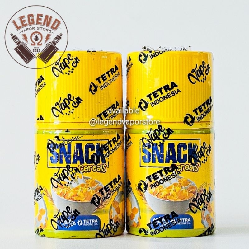 Jual FREEBASE - LIQUID SNACK CEREALS 60ML 3MG 6MG AUTHENTIC | Shopee ...