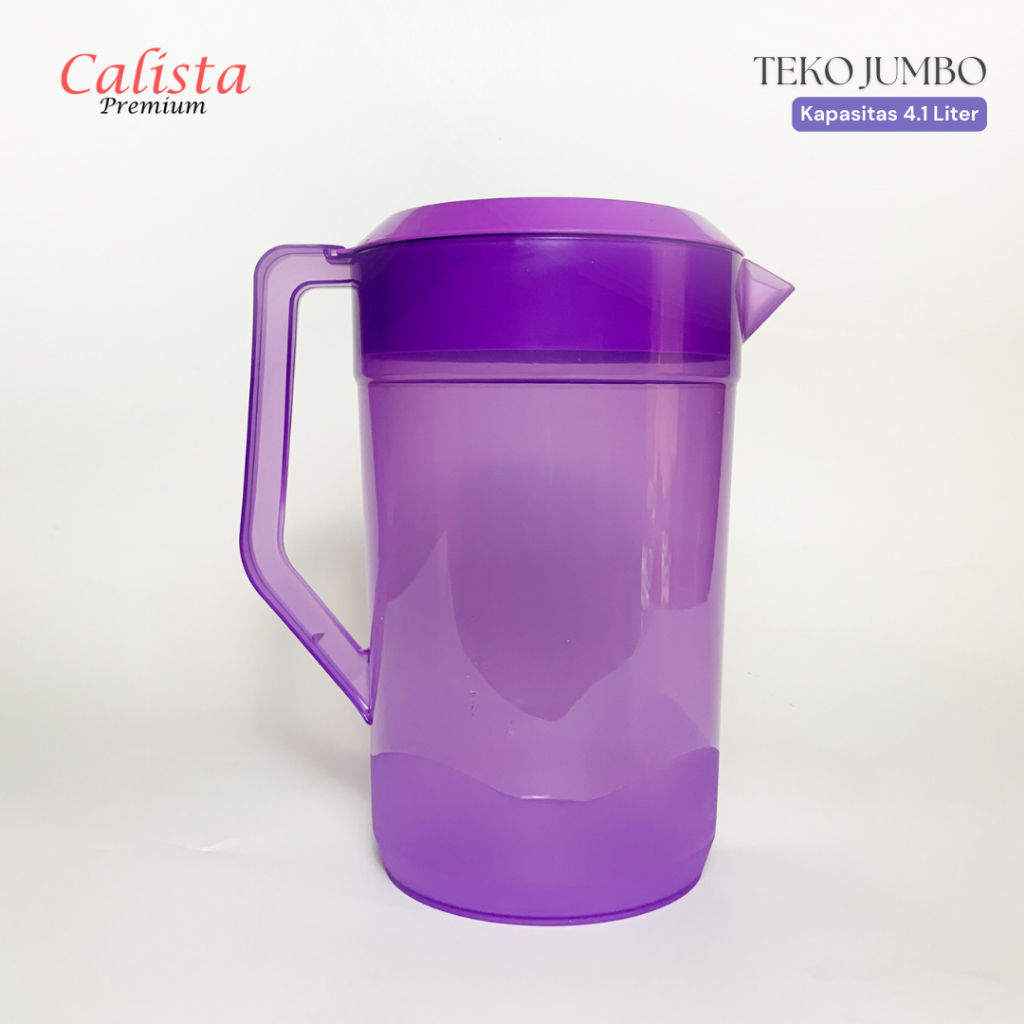 Jual Calista Teko Jumbo Full Color 4 Liter Teko Air/ Pitcher/ Teko Jus ...
