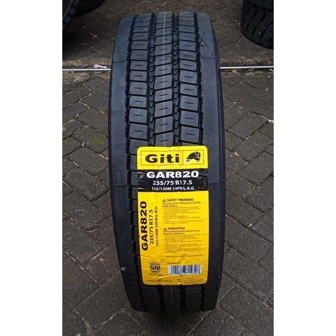 Jual GITI GAR820 UKURAN 235/75 R17.5 BAN LUAR TRUK BUS TUBELESS ...