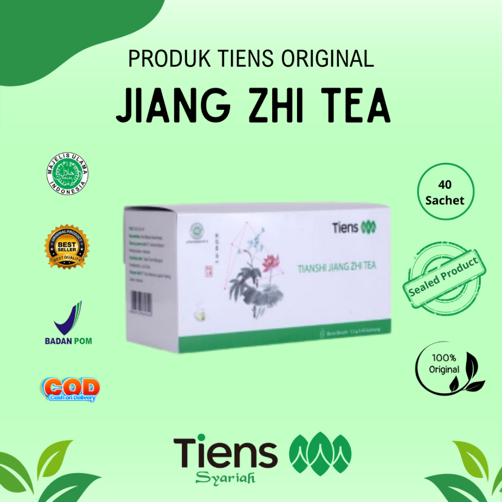 Jual JIANG ZHI TEA TIENS 100% HERBAL ORIGINAL PELANGSING BADAN COCOK ...