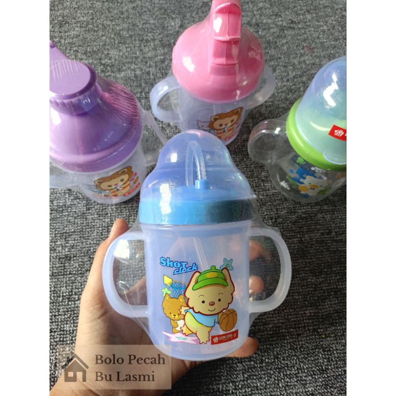 Jual Botol Minum Susu Anak Balita Sedotan Merek LION STAR / Tempat ...