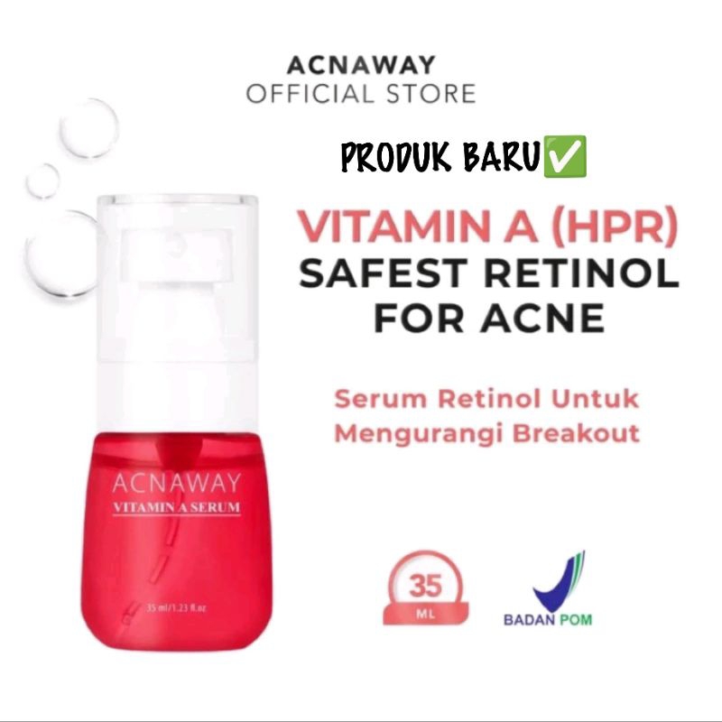 Jual Acnaway Vitamin A Serum (NEW) | Shopee Indonesia