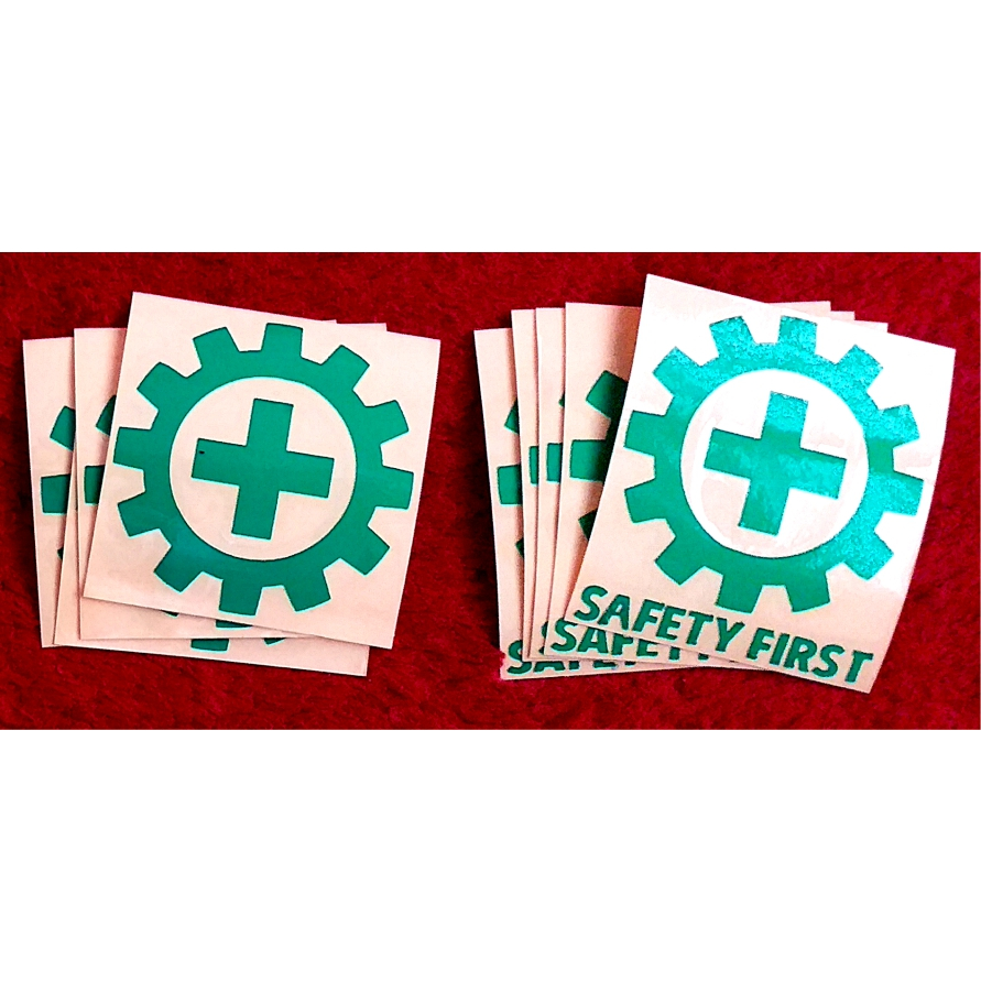 Jual Stiker cutting logo safety first, sticker safety first | Shopee ...