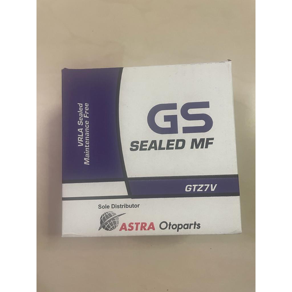 Jual AKI GS ASTRA GTZ7V NMAX AEROX 12V 6AH ORIGINAL 100PERSEN | Shopee ...
