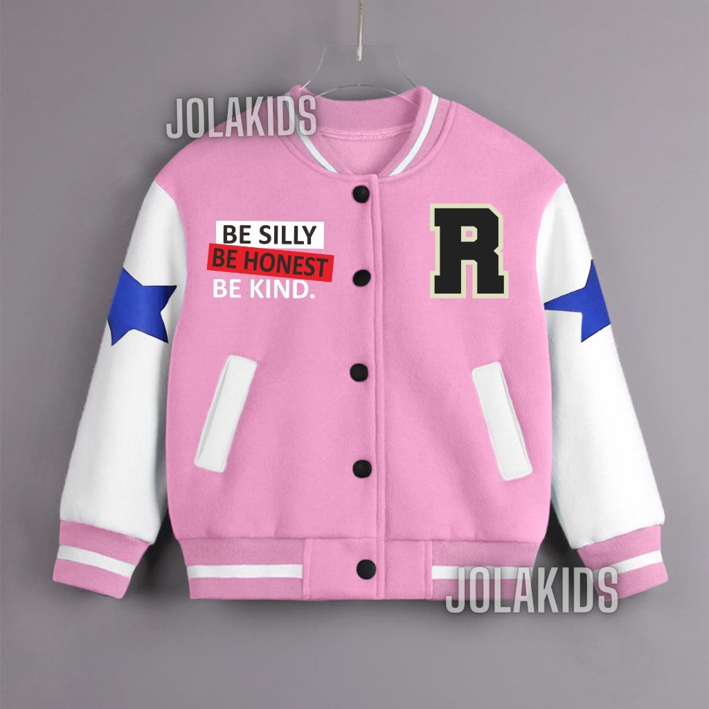 Jual Jaket Varisty Anak INISIAL R M N & S Umur 2-12 Tahun JaCket ...