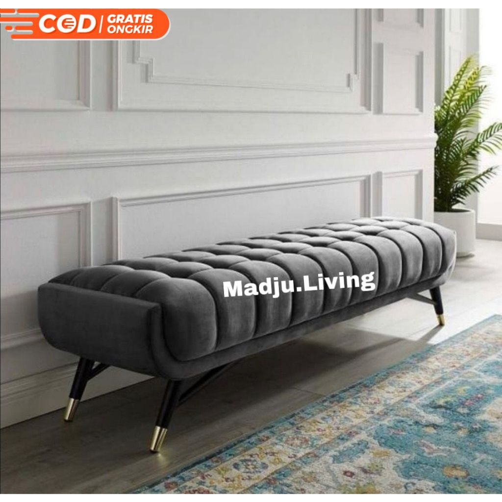Jual Bench Puff Stools Kimmy Sofa Ukuran Custom | Shopee Indonesia