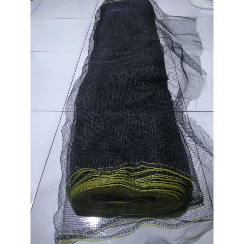 Jual jaring waring ukuran lebar 1,2m 5 ribu/m jaring pagar kolam serba ...
