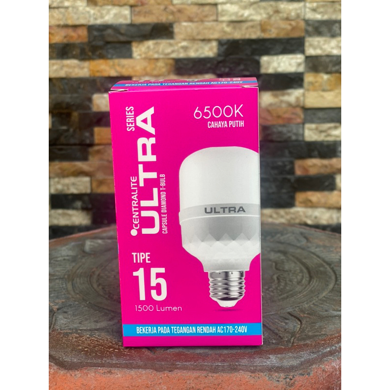 Jual CENTRALITE LAMPU LED BULB CAPSULE ULTRA 15W PUTIH | Shopee Indonesia