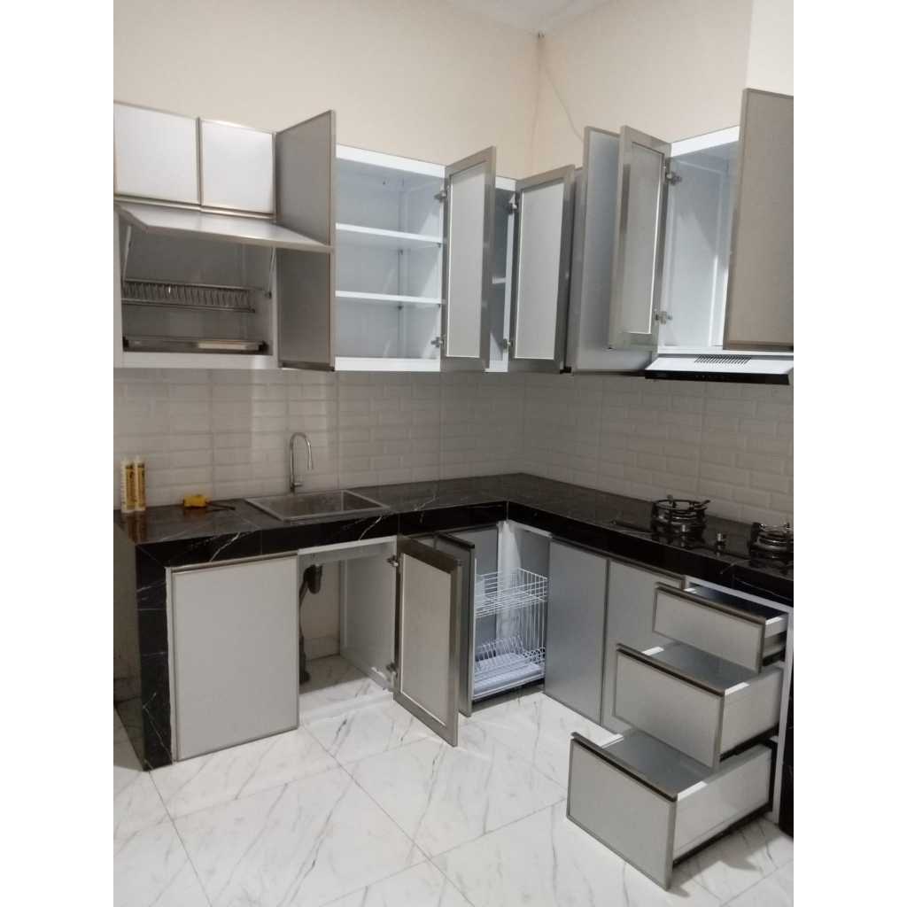 Jual Kitchen Set Alumunium Custom | Shopee Indonesia