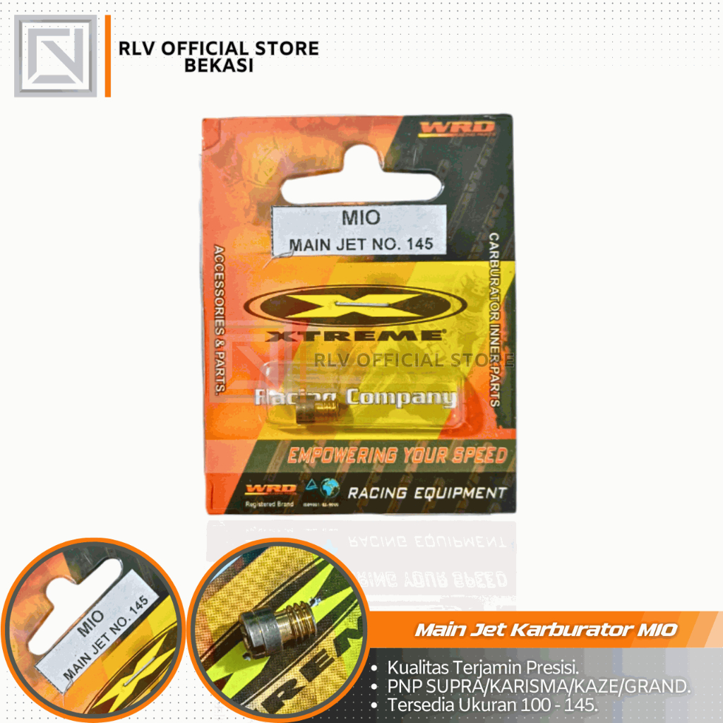 Jual Spuyer Karbu Extreme Main Jet Mio Supra Karisma Kaze Grand Athete ...
