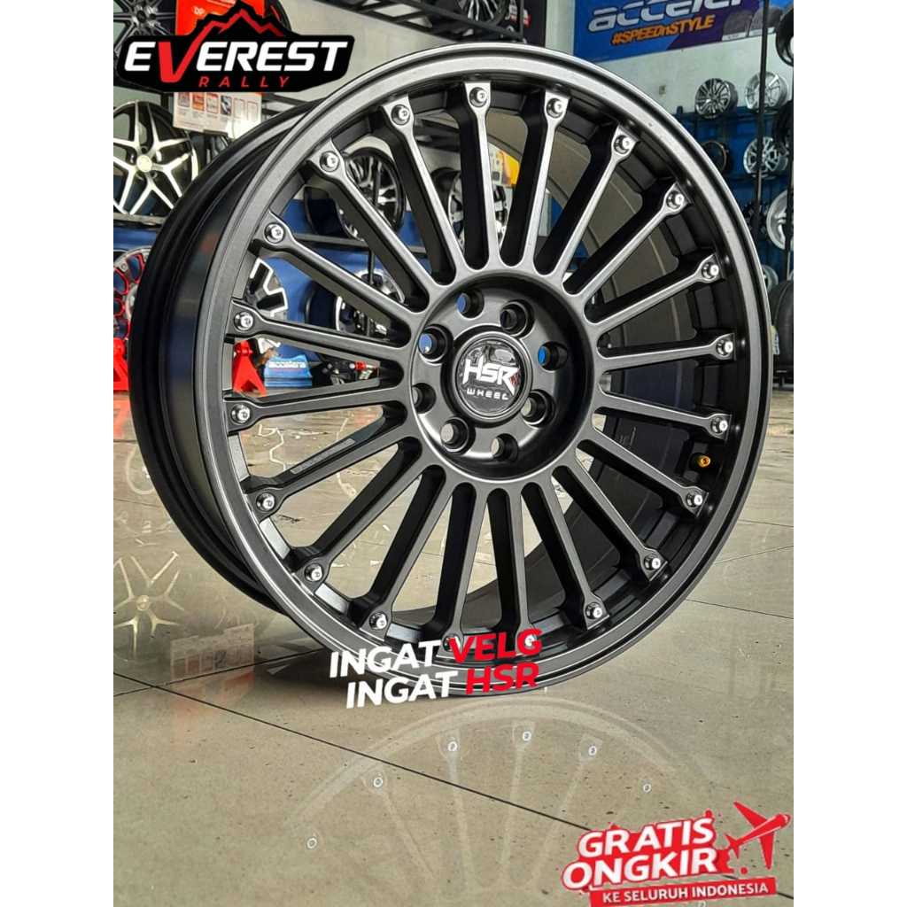Jual VELG RACING HSR JJC UNTUK MOBIL CIVIC RING 17 LEBAR 75 HOLE 4X100 DAN 4X114 MB | Shopee ...