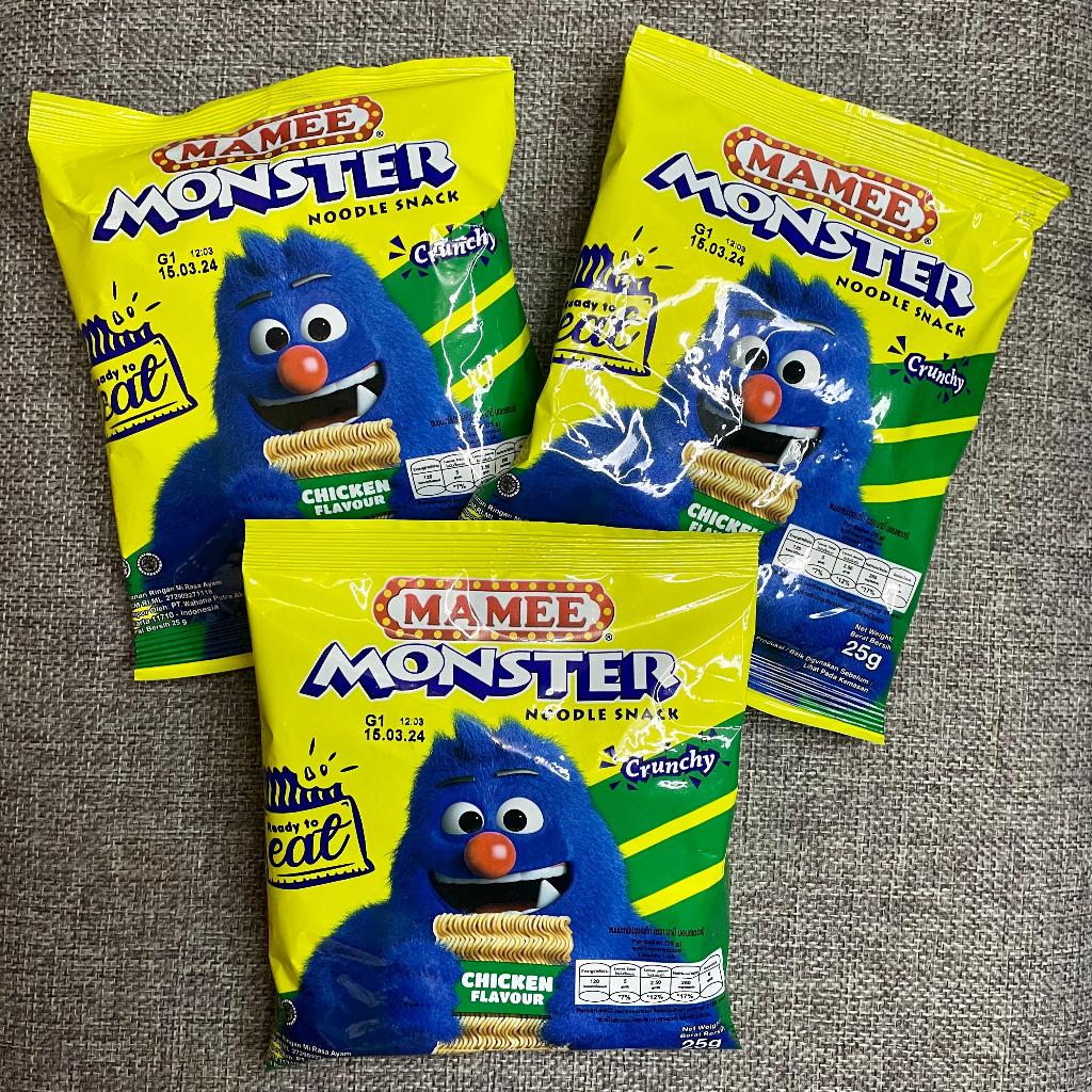Jual Mamee monster snack noodles ringan Ayam NOODLE SNACKS CRUNCHY ...
