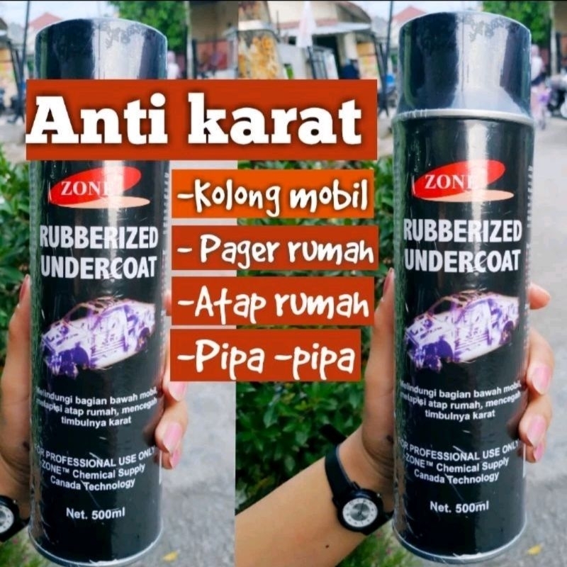 Jual Rubberized Undercoat Flintkote Plingkut Pelapis Anti Karat 500ml ...