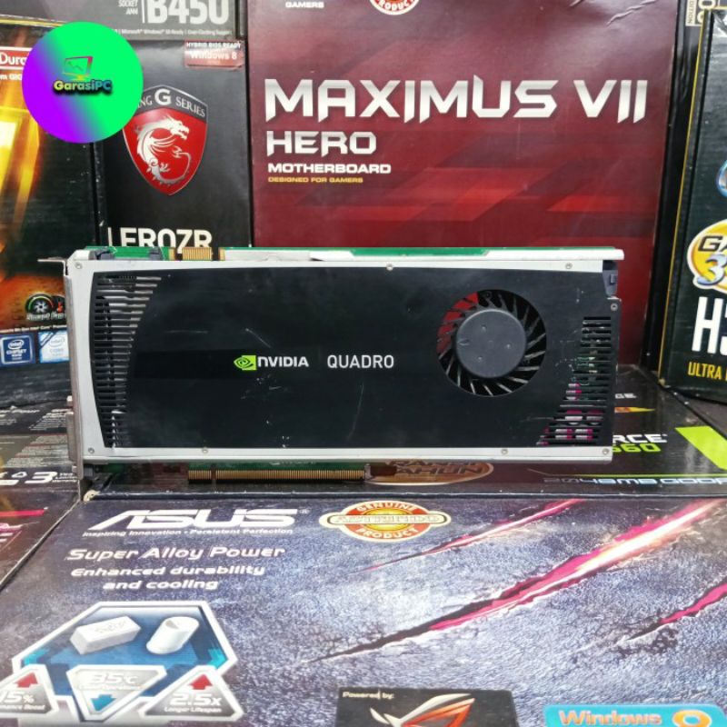 Jual VGA Card Nvidia Quadro 4000 2Gb DDr5 256Bit Desain Dan Rendering ...