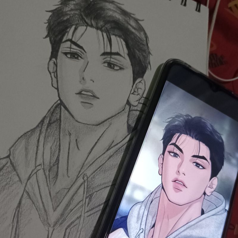 Jual Jinx - Joo Jaekyung Art [Pencil Sketch] 100% Own Drawing [Check ...