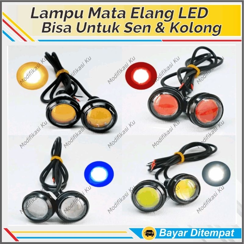 Jual LAMPU MATA ELANG LED EAGLE EYE SOROT KOLONG SENJA KOTA DRL | Shopee Indonesia