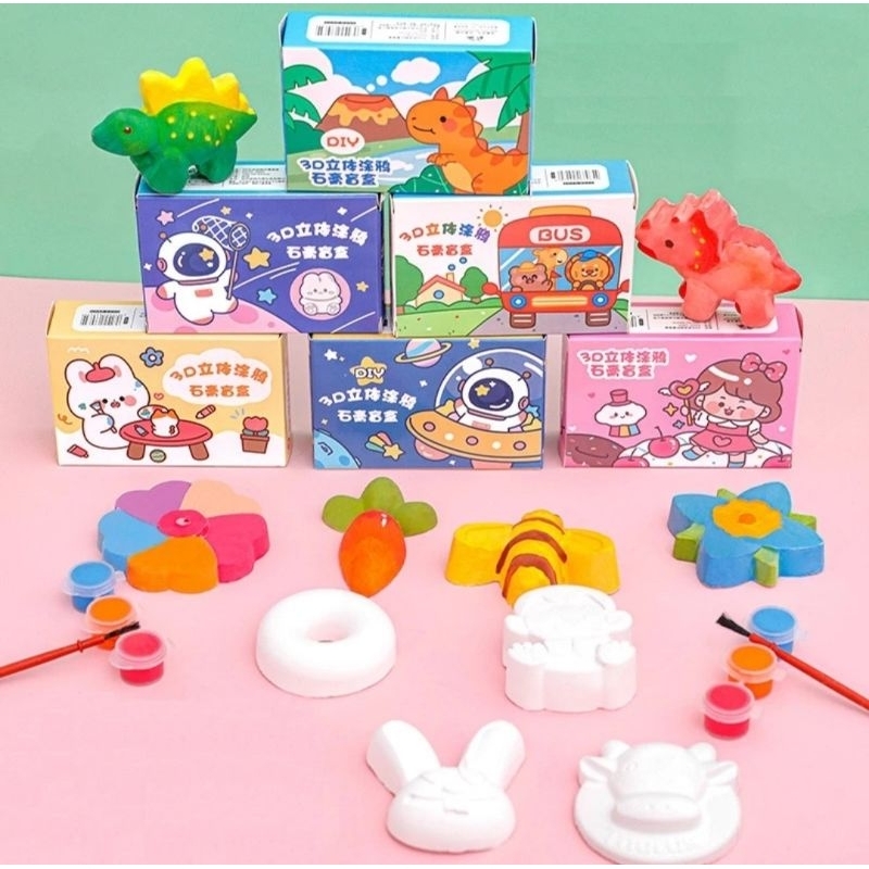 Jual Prakarya cat gypsum, Paket mengecat, Aktivitas mengecat, Cat ...